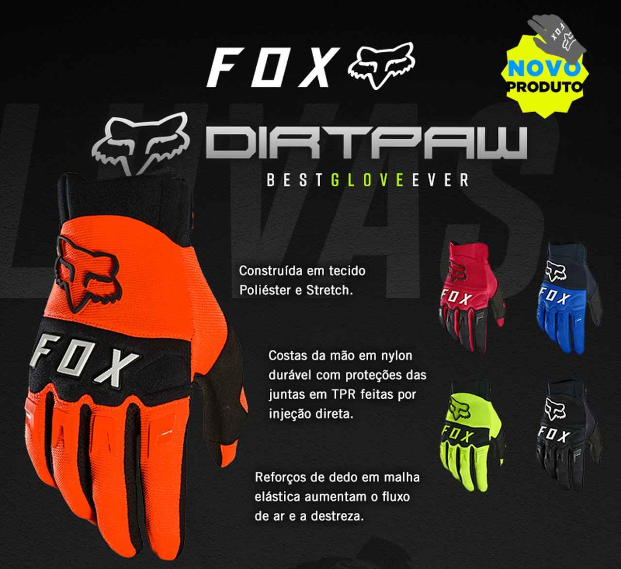 INDÚSTRIA: conheça a linha 2021 dos modelos Dirtpaw das luvas Fox ...